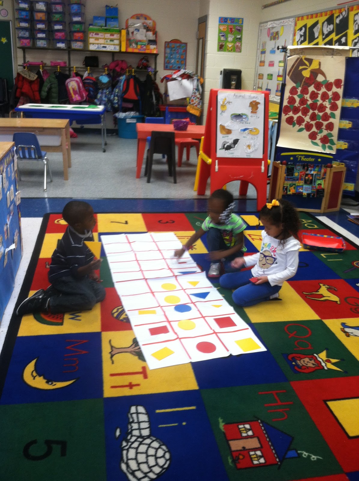 Mrs. Wright's/Mrs. Burbage's Preschool Class: Graph Mat
