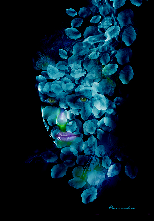 A bela arte digital de Marco Escobedo | Marte é para os Fracos