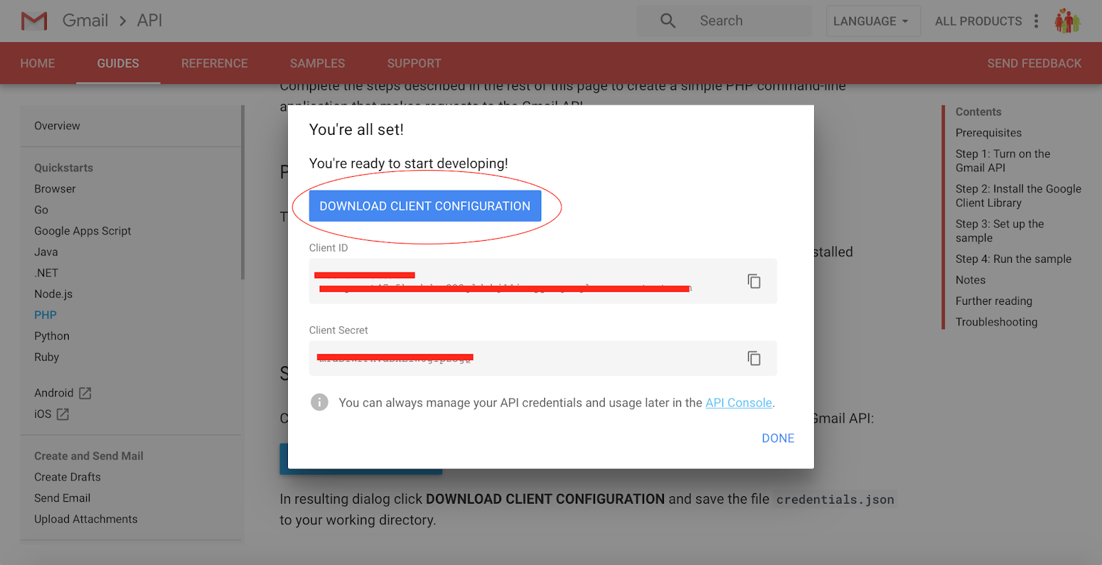รับเขียนโปรแกรม: ส่ง Email ด้วย Gmail API ( PHP )