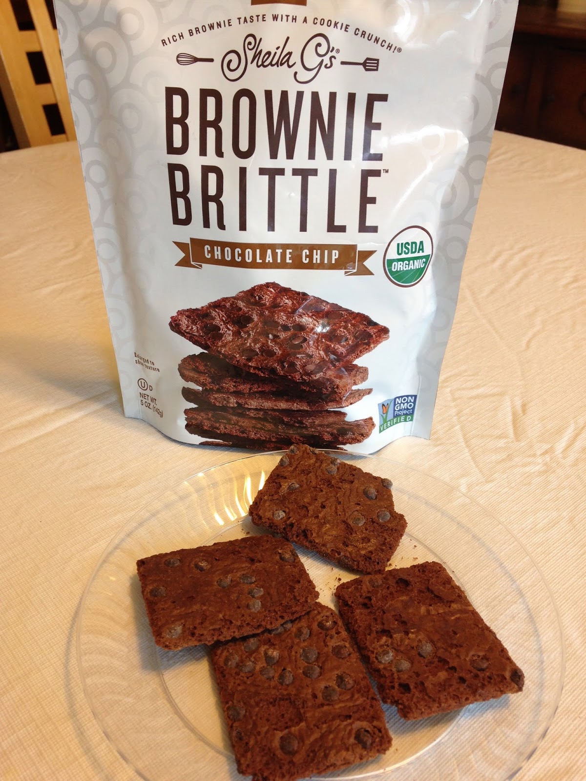 The Chocolate Cult: Organic Improves Sheila G's Chocolate Chip Brownie ...