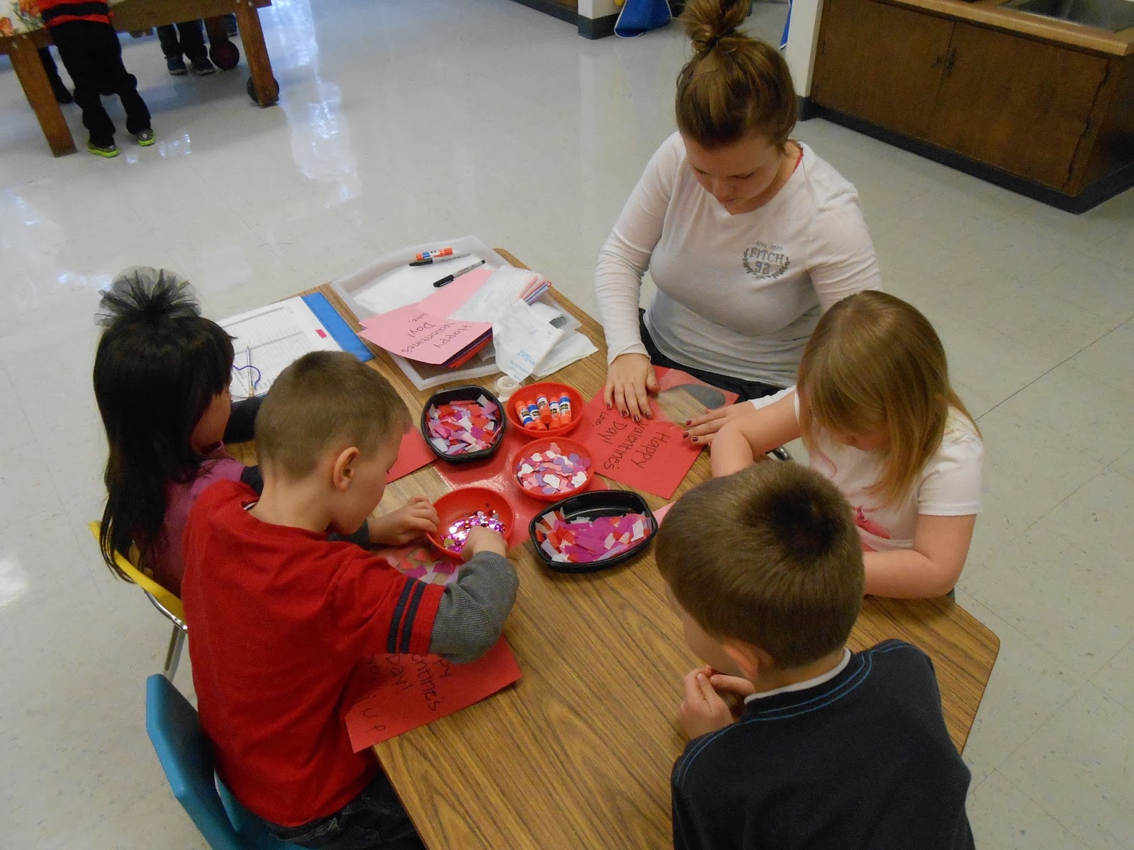 Hesston College Preschool: Card making