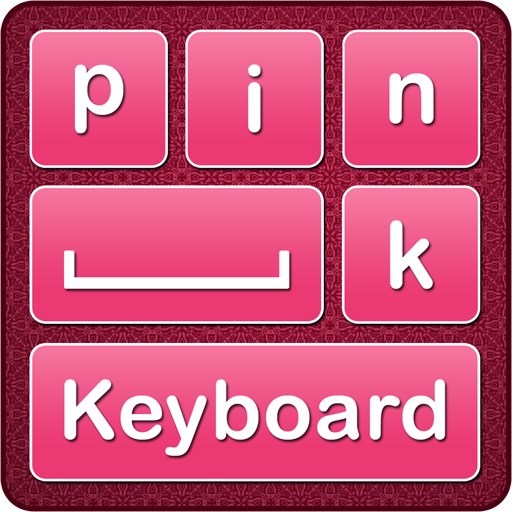 Pink Keyboard Stickers