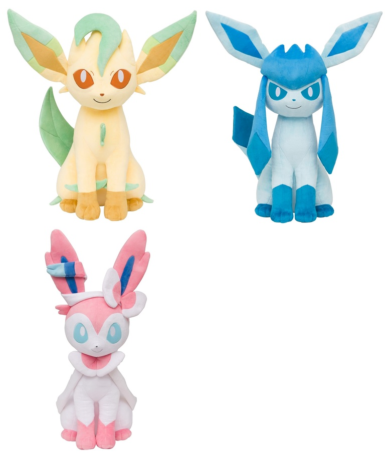 Meet All Life Size Plushies Of Eevee And Its Evolutions Nintendosoup