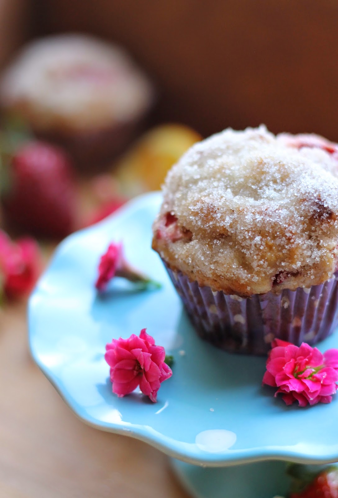 Where Your Treasure Is: Celebrate Springtime Strawberry Muffins
