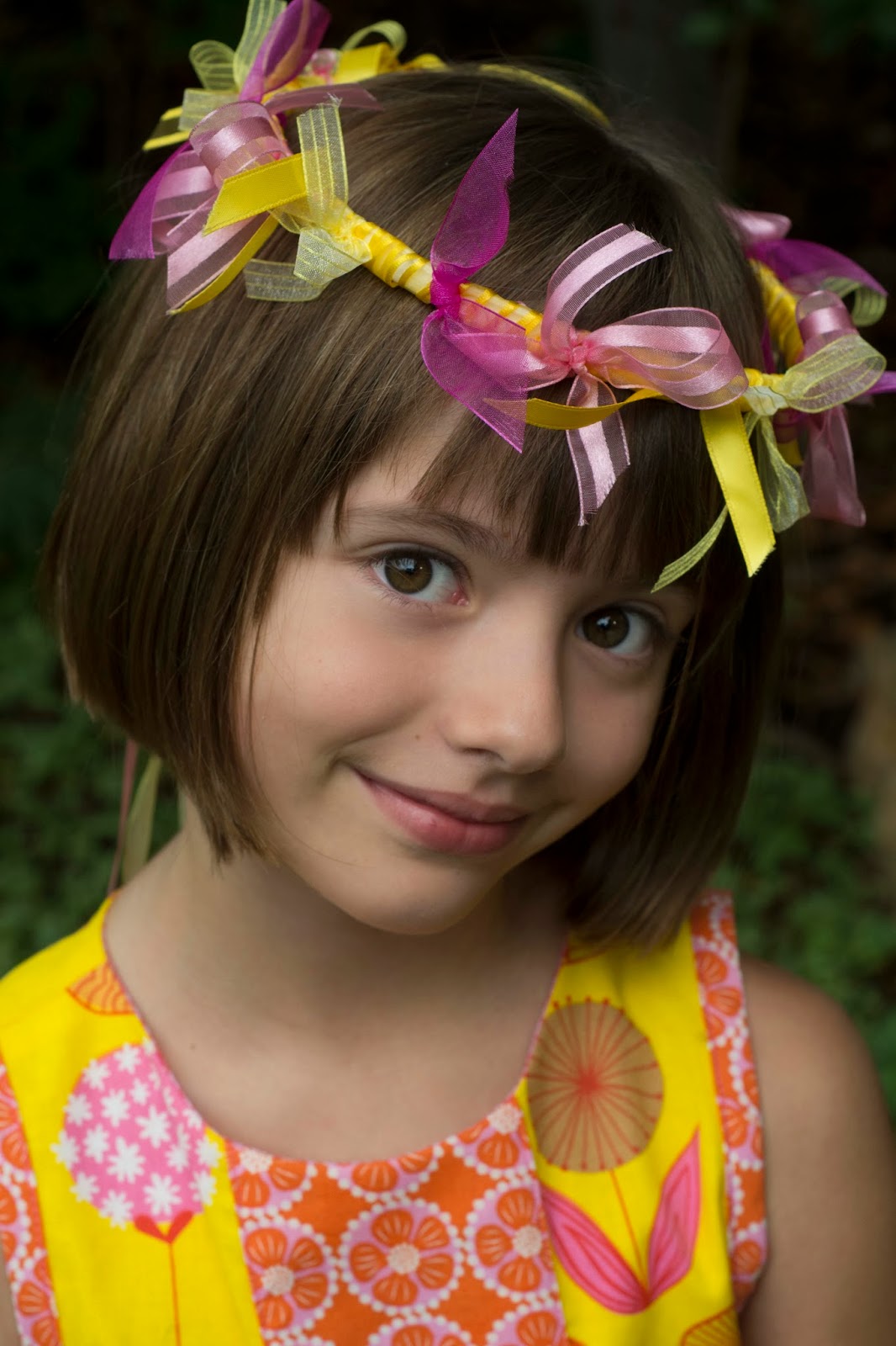 Aesthetic Nest: Craft: Ribbon and Flower Crowns (Tutorial)