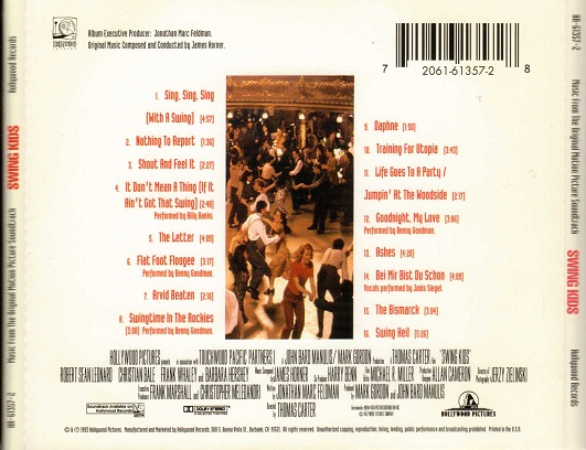 CHART JAZZ: SWING KIDS - THE ORIGINAL SOUNDTRACK PICTURE (1993) BY DJ CHARS