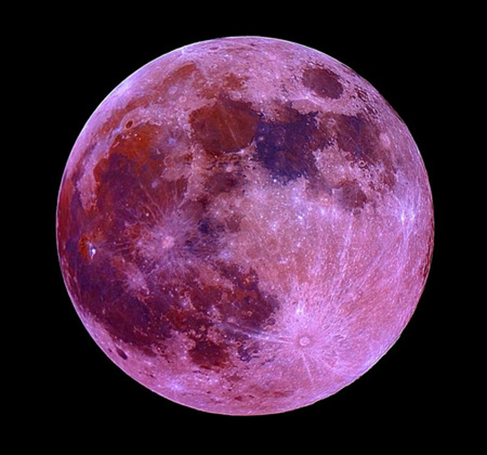 L'onda che vien danzando: 2 Giugno 2015: la luna della Rosa