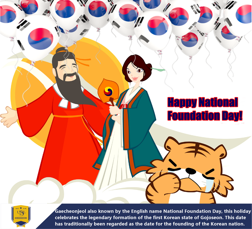Happy National Foundation Day! ~ USIL Ambassadors