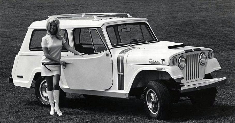 Just A Car Guy: the '71 Hurst Jeepster Special, and Hurst spokeswoman ...