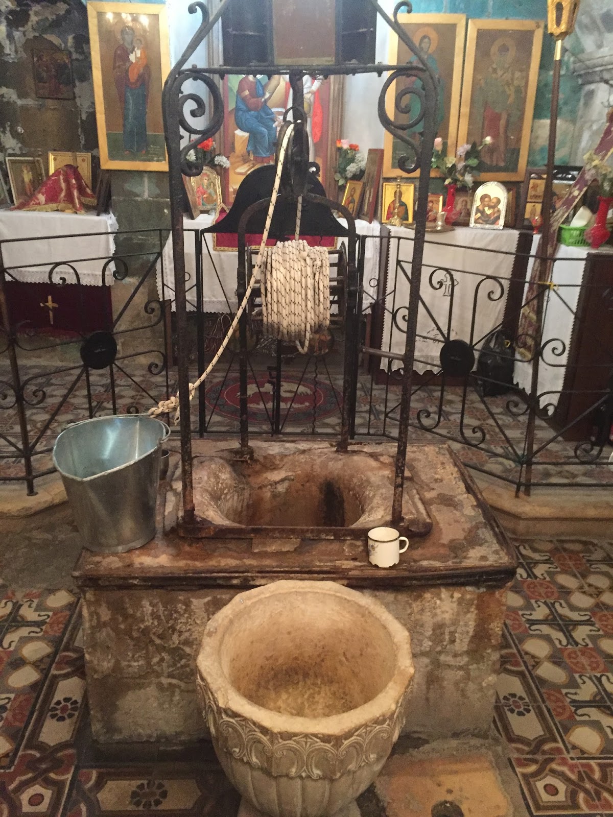 Un Sacerdote en Tierra Santa: El pozo de Sicar, donde estuvo Jesús