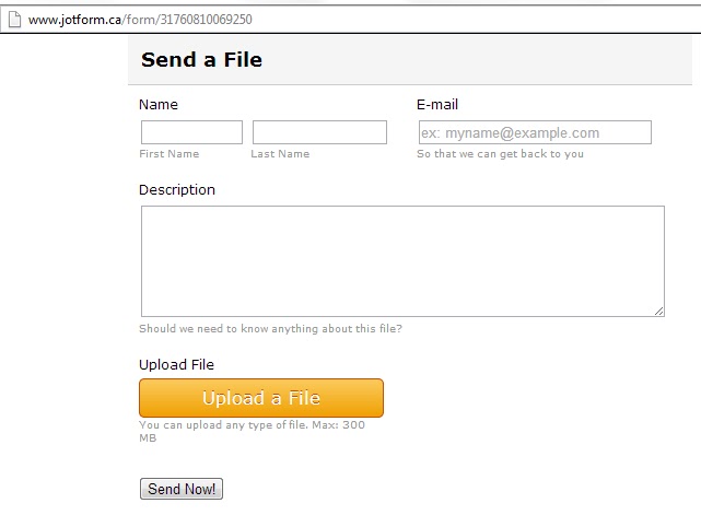 Help Desk Request Form with Images (JotForm + Dropbox) - -- IT Box for ...