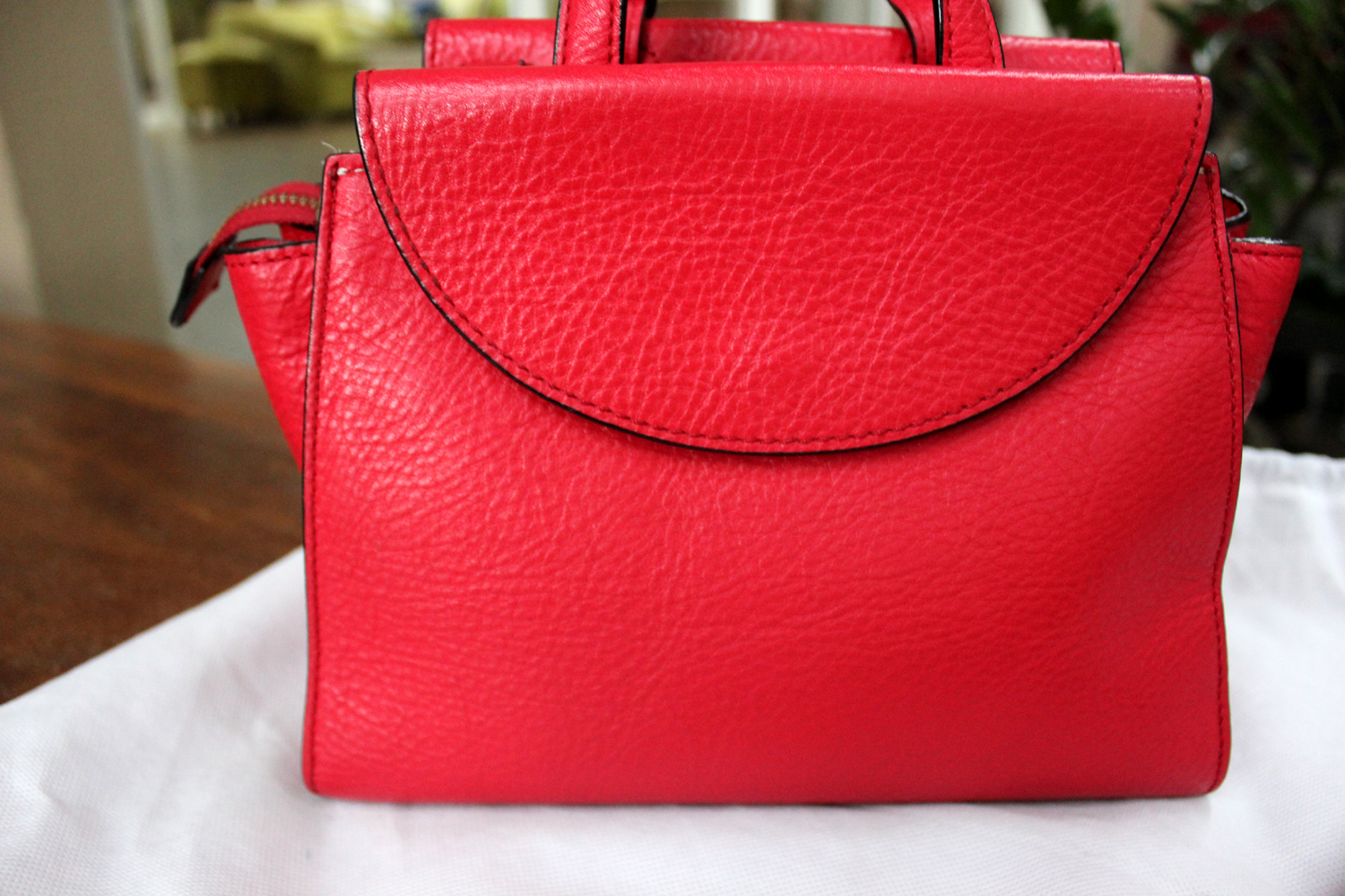 Verish Bags: Kate Spade Mini Saturday Leather Red Bag