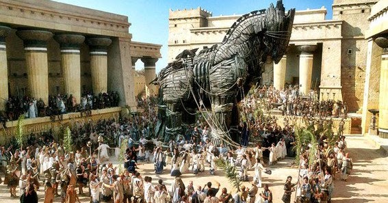 Las aventuras del lenguaje: Ulises y el caballo de Troya