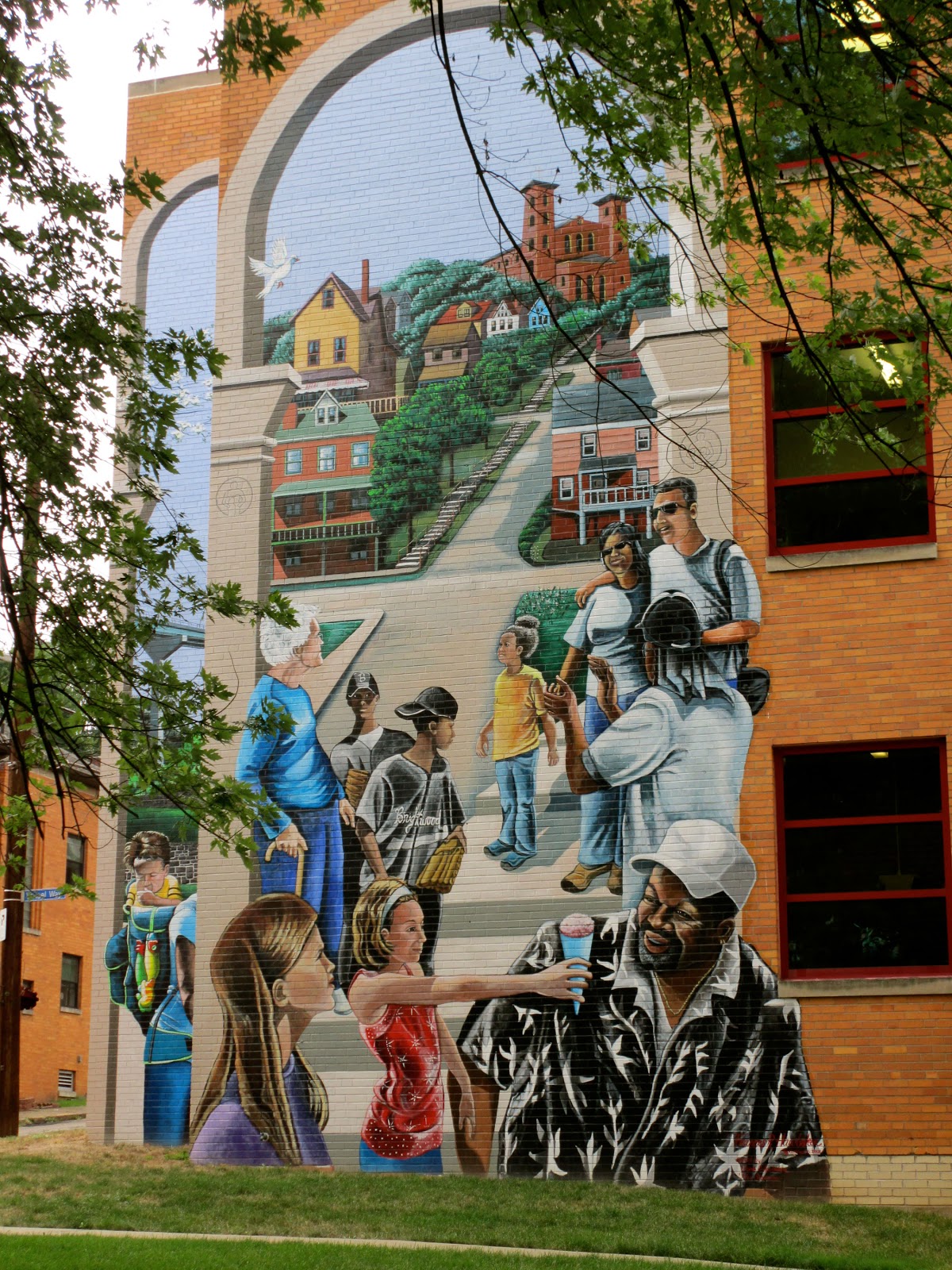 Pittsburgh Murals and Public Art: Peace, Hope and Charity by Frances ...