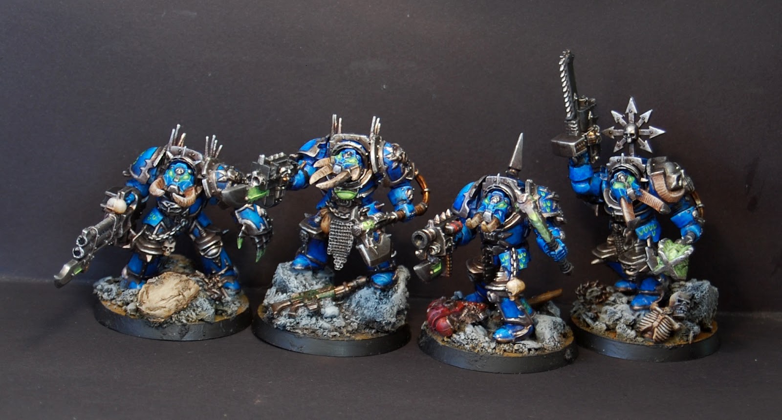 Super Massive Beast: Alpha Legion Terminators - ready to engage!