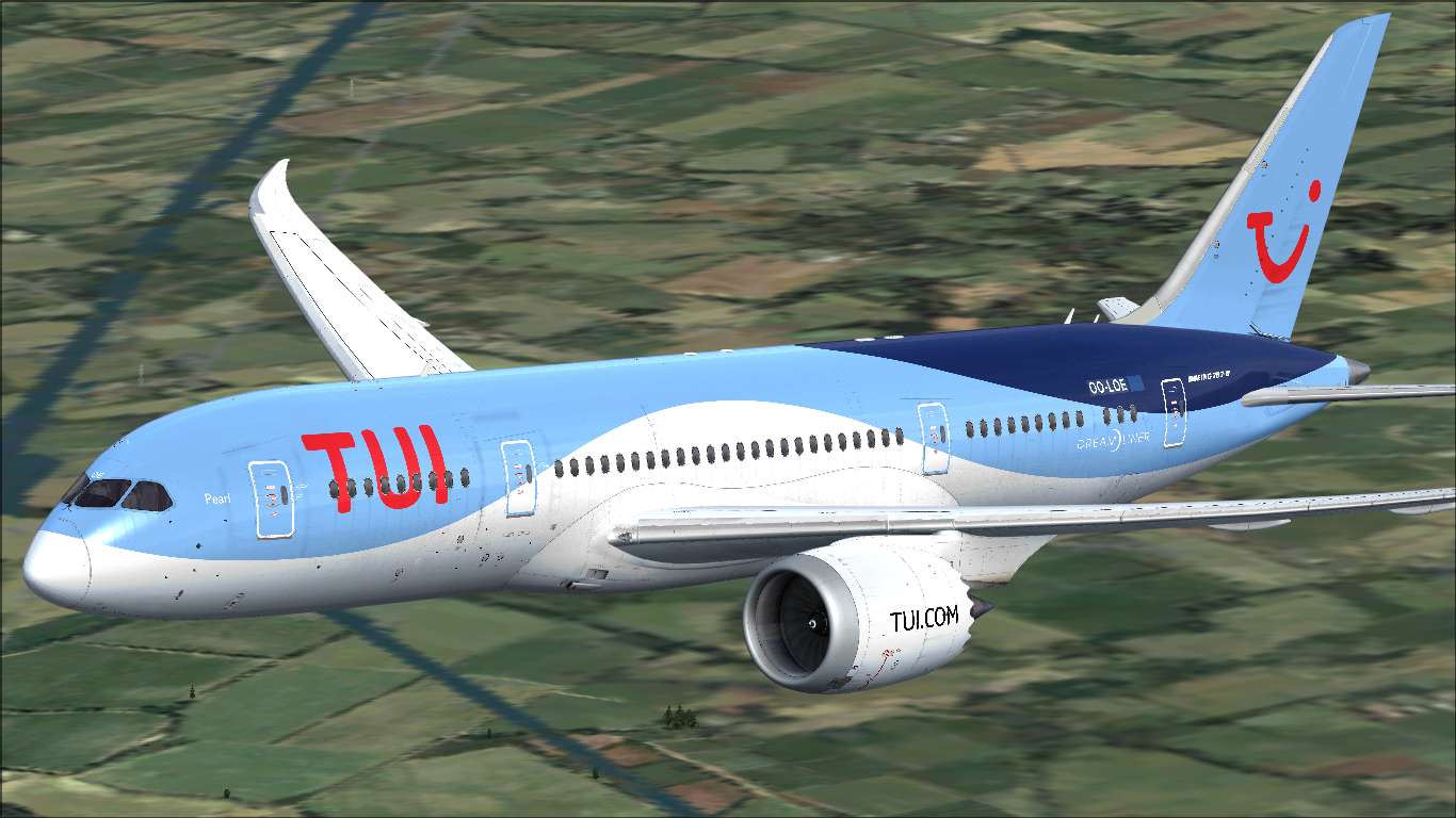 Texturas Brasileiras: TUI Airlines Belgium OO-LOE Boeing 787-8