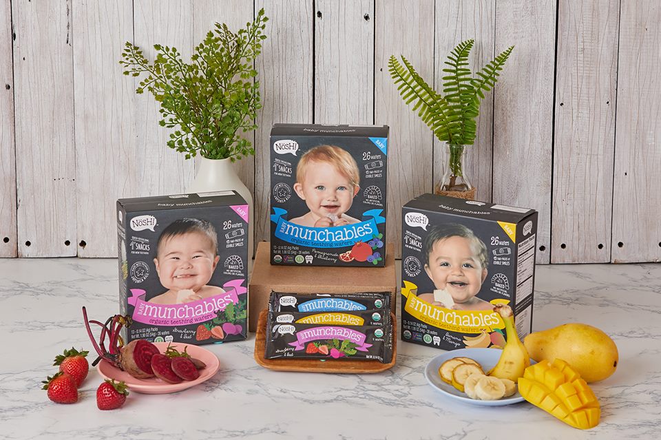 Review: Healthy Snacks for On-the-Go Babies with Nosh Baby Munchables