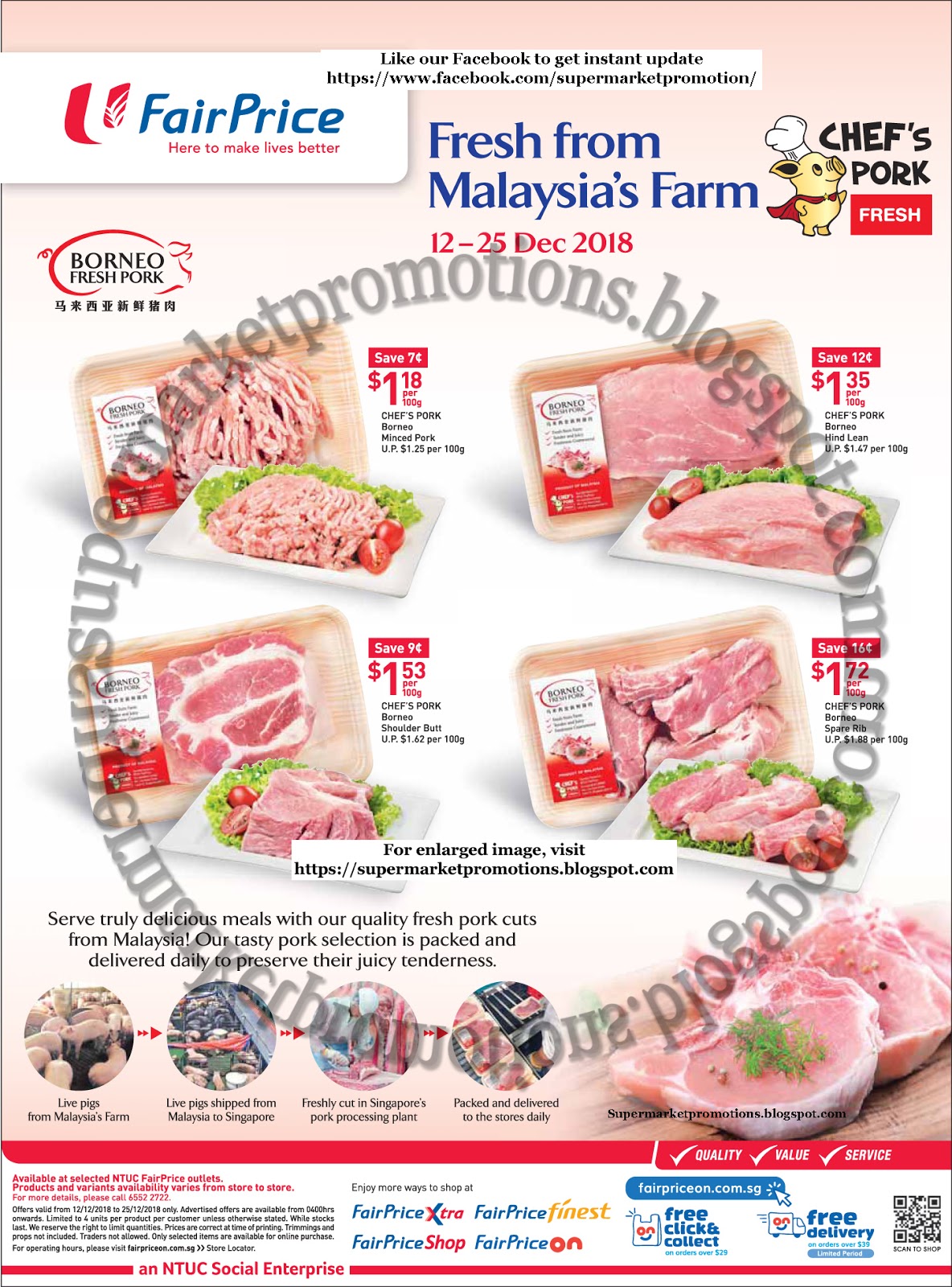 NTUC FairPrice Chef's Pork Promotion 12 - 25 December 2018 ...