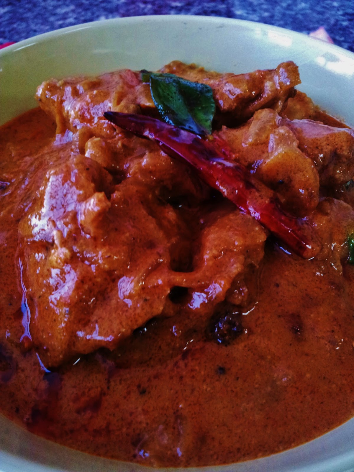 A Portion to Share: Spicy Red Chicken Curry