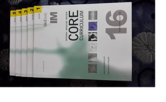 Internal Medicine Review Core Curriculum - 5 Books
