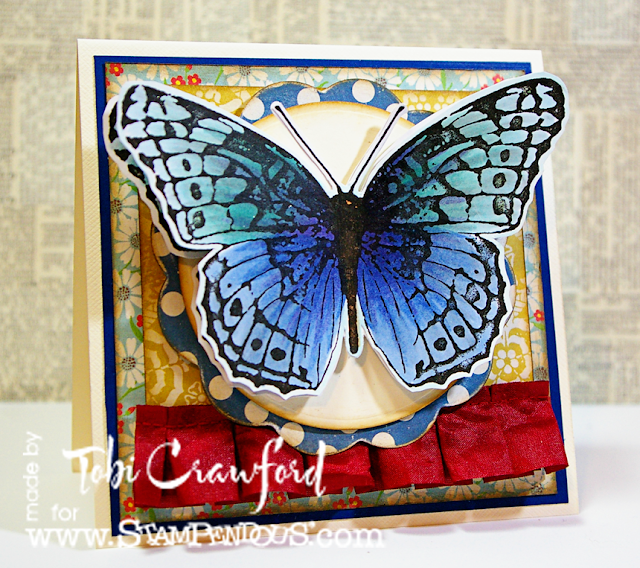 Jumbo Butterfly - Tobi Crawford ink