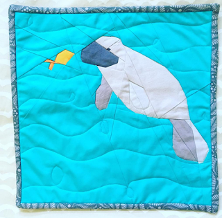 Kitsch Empire: Modular Manatee Paper Pieced Pattern!