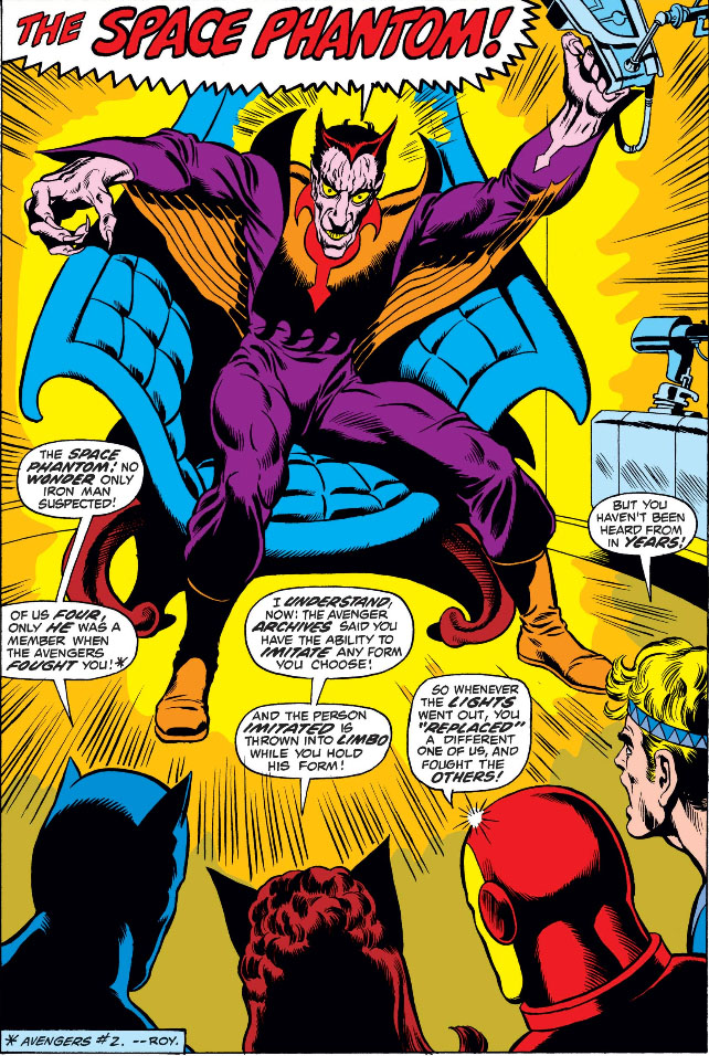 The Peerless Power of Comics!: The Master Plan of the Space Phantom!