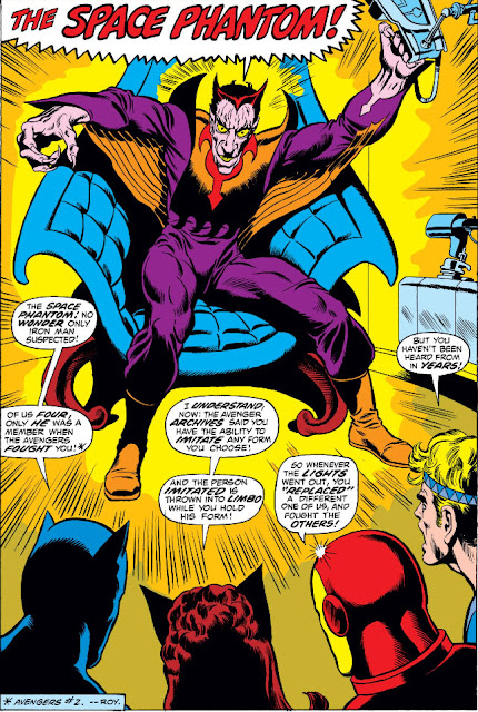 The Peerless Power of Comics!: The Master Plan of the Space Phantom!