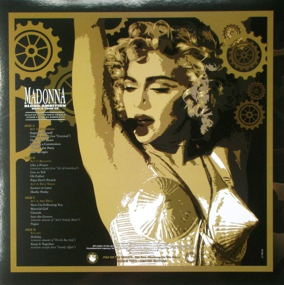 Madonna FanMade Covers: Blond Ambition Tour - Nice. August 5th 1990