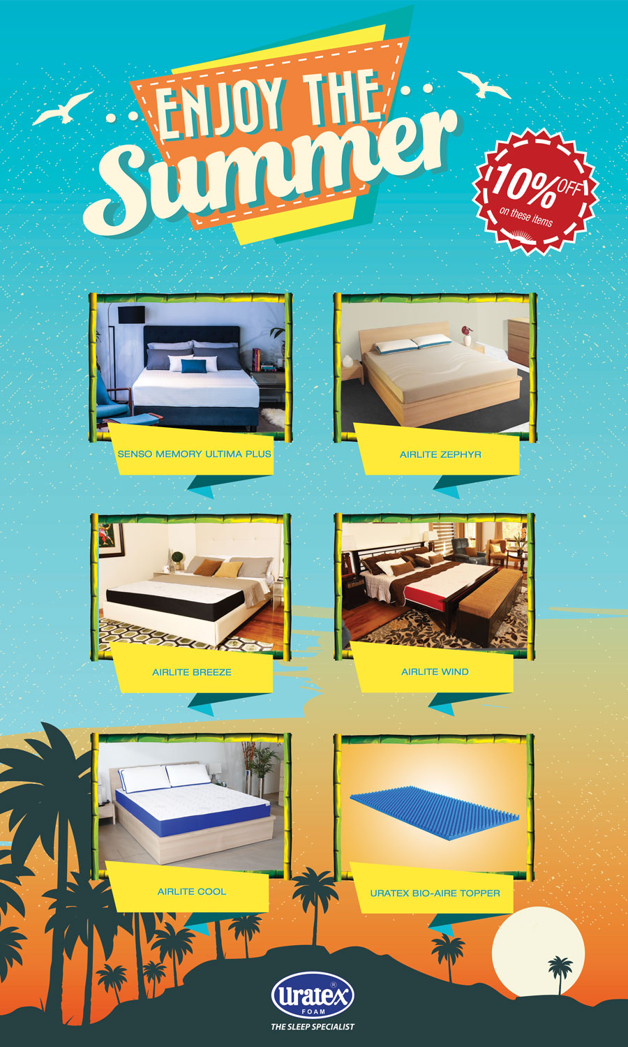 Manila Shopper: Uratex Summer Promo: April 2017