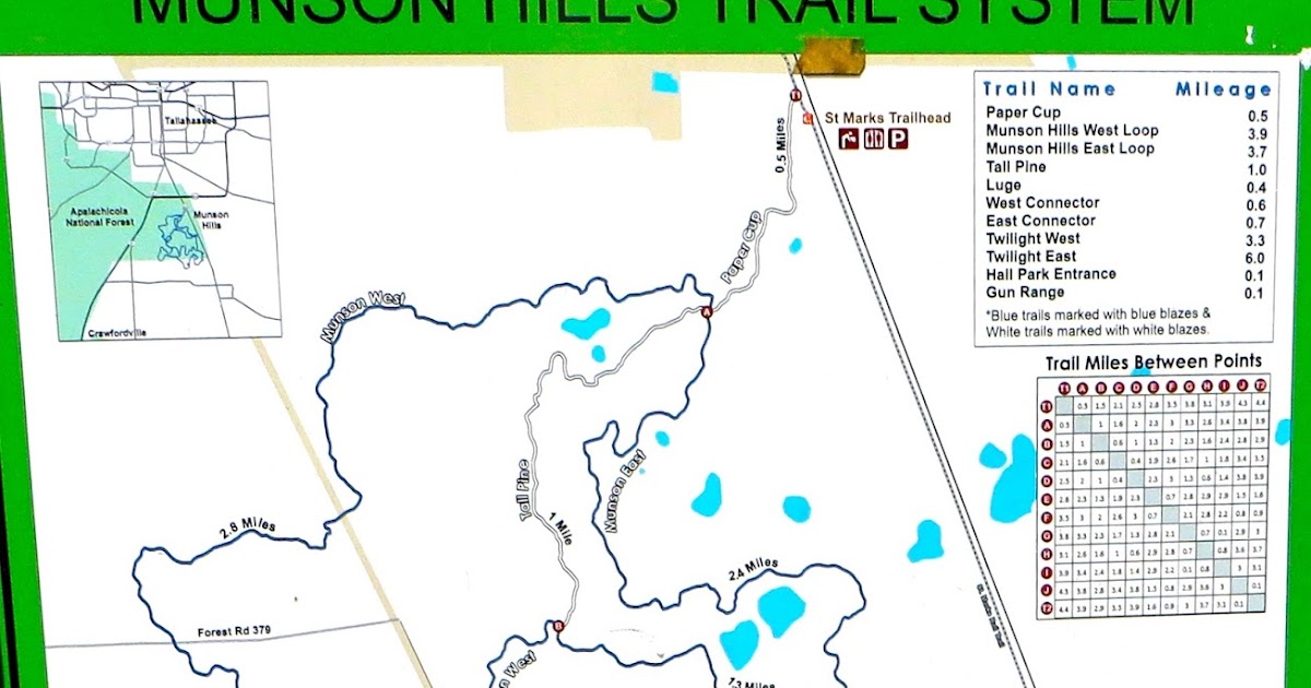 Chuck's Adventures: Biking Florida's Munson Hills Mountain Bike Loops