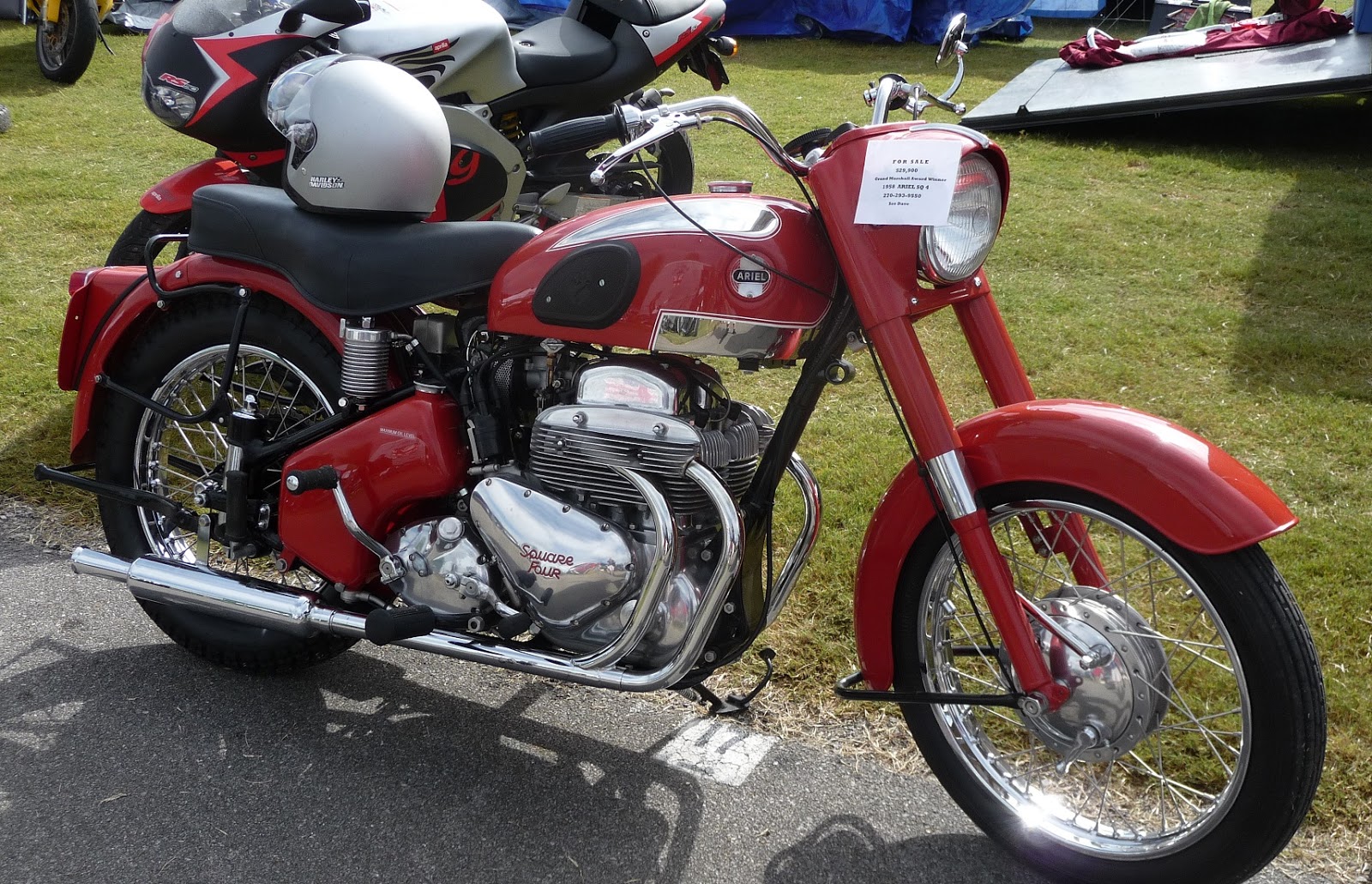 Progress is fine, but it's gone on for too long.: 1958 Ariel square four
