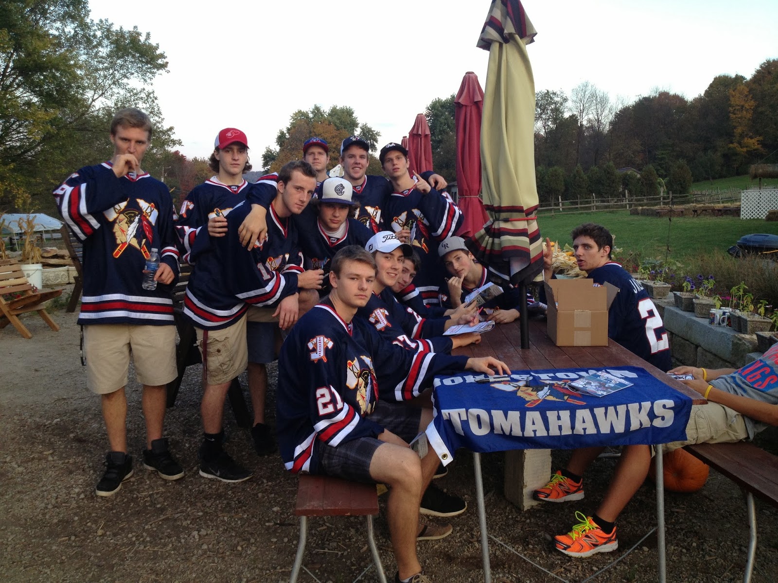 Johnstown Tomahawks Fandom: Faranda's Farm with the Hawks