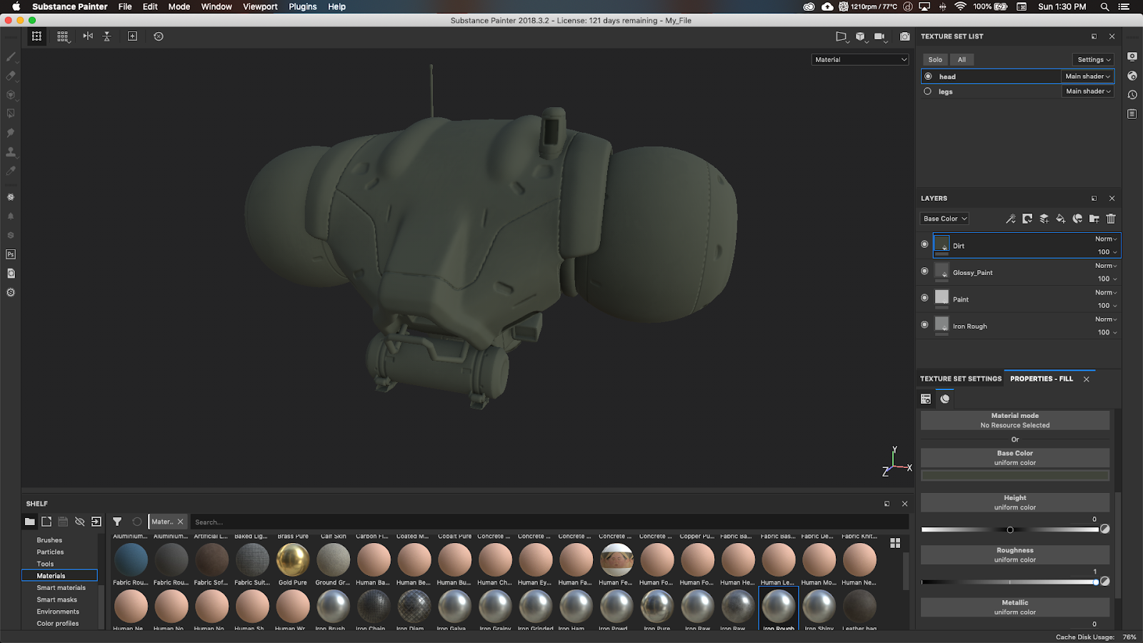 Substance Painter Fundamentals: Creating Base Materials