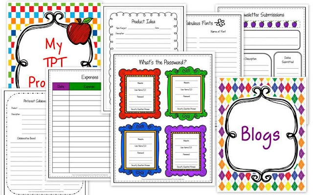 Mrs. C's Classroom: Let's Get Organized with TPT