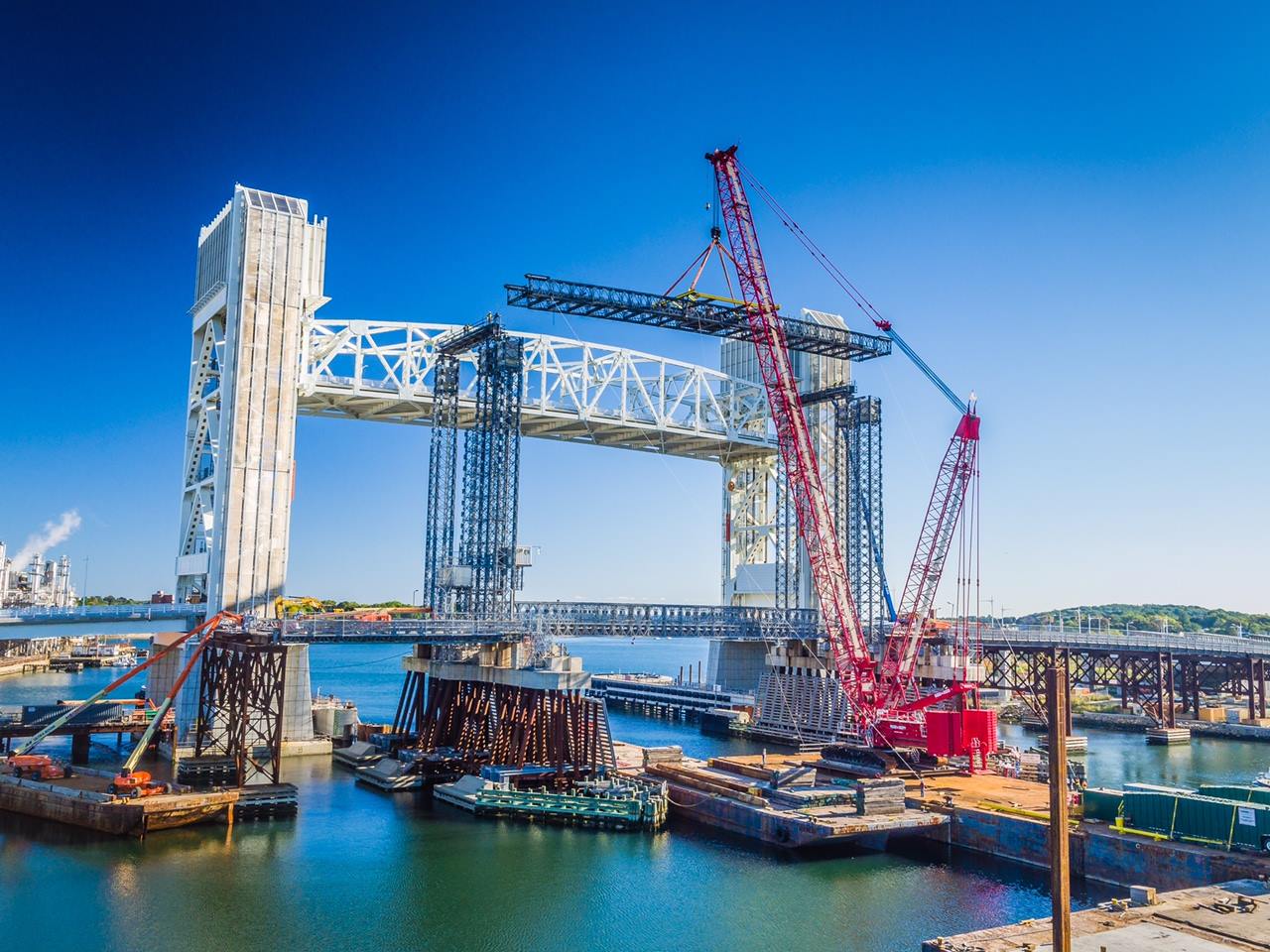 Industrial History: Fore River Bridges in Quincy, MA