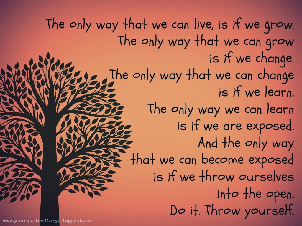 The Only Way To Live