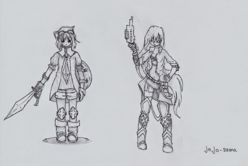 Minalouna's Art: chibi character armor