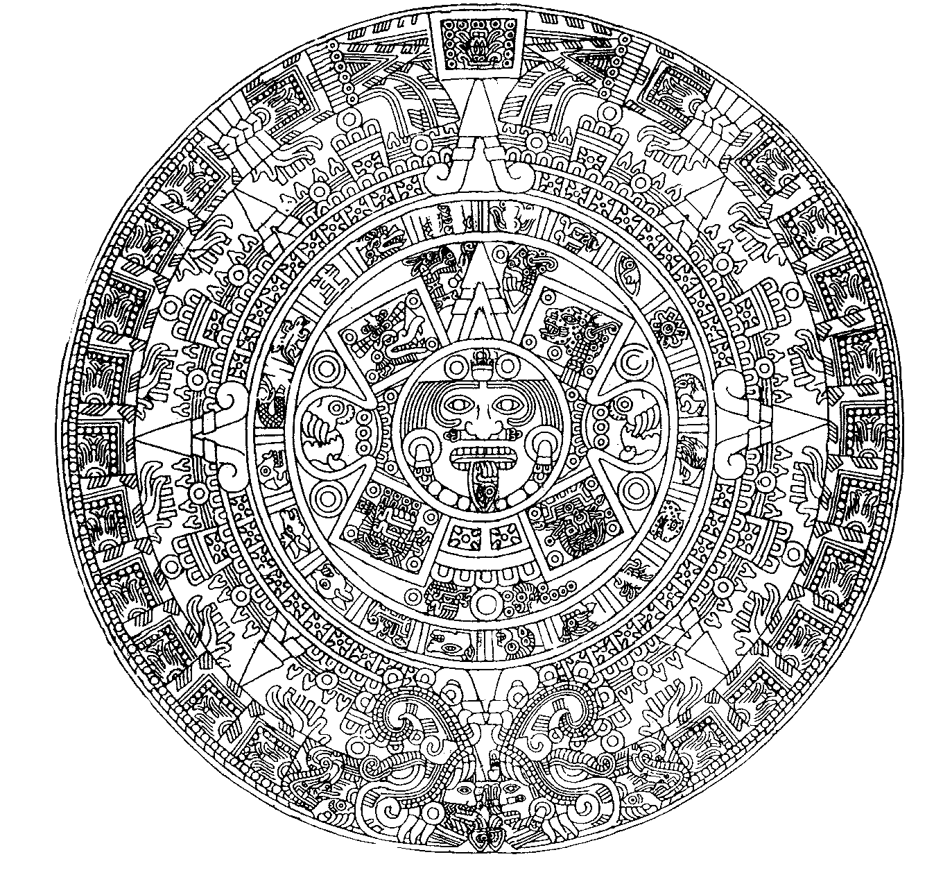 Imagenes del calendario azteca original - Imagui