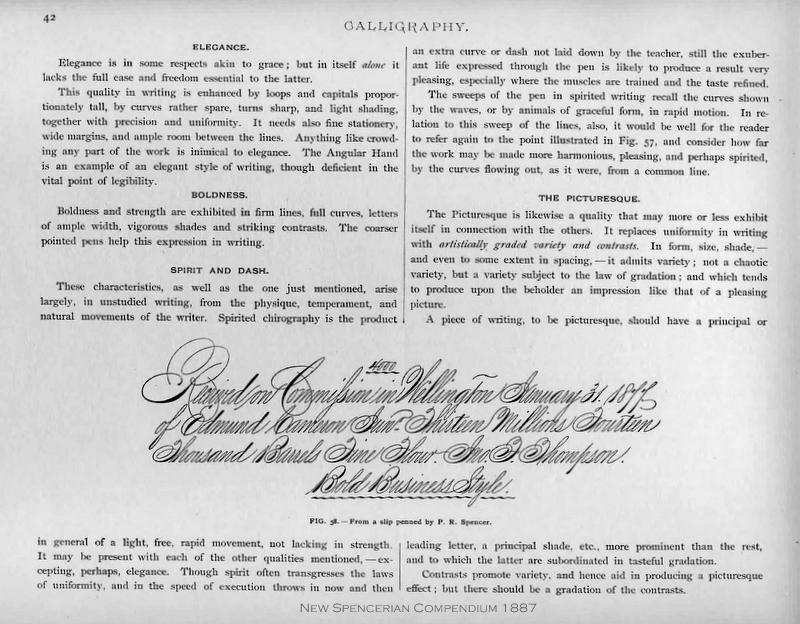 Two Nerdy History Girls: The Art of Penmanship