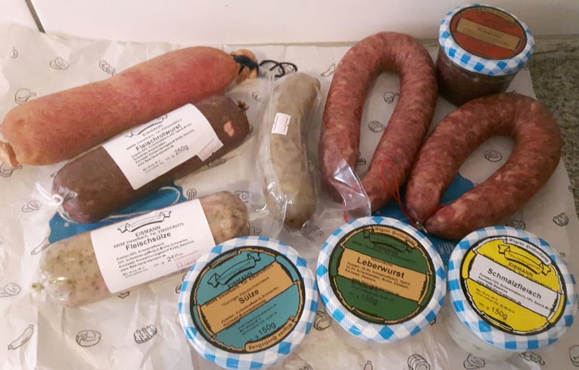Brigitte´s Testseite: Eismann Eichsfelder Wurst