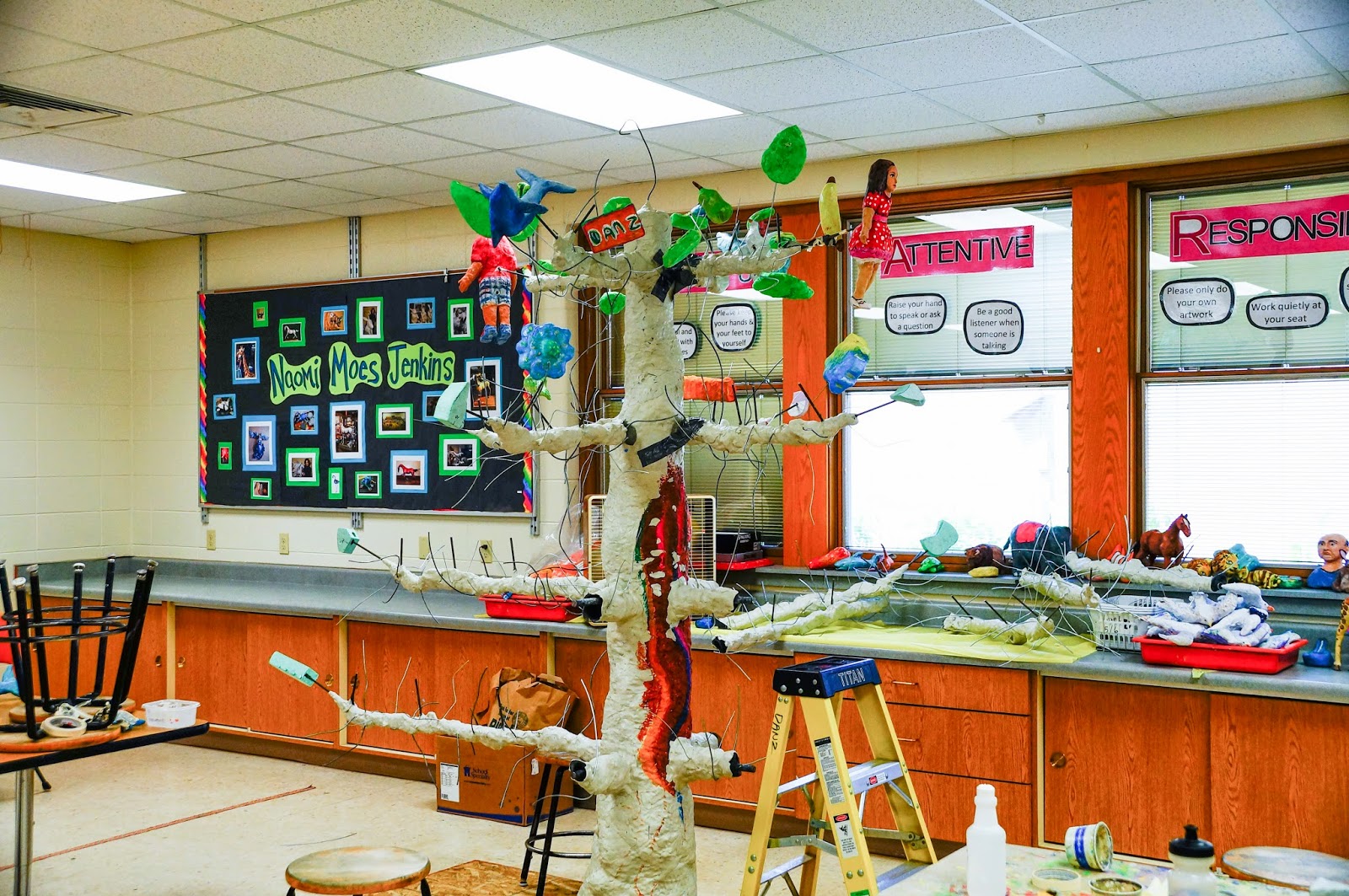 WHAT'S HAPPENING IN THE ART ROOM??: ARTIST in Residence 2014