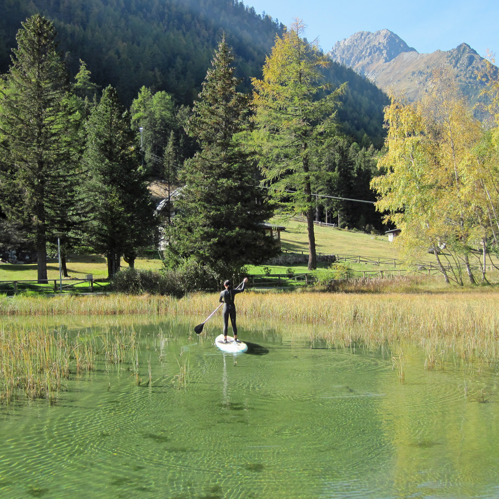 Made in Stand-Up Paddle: Du SUP au Petit Canada: le Lac de Champex