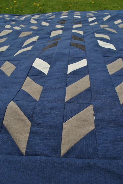 The Iron & Needle: Introducing the "Tilted" Quilt Pattern