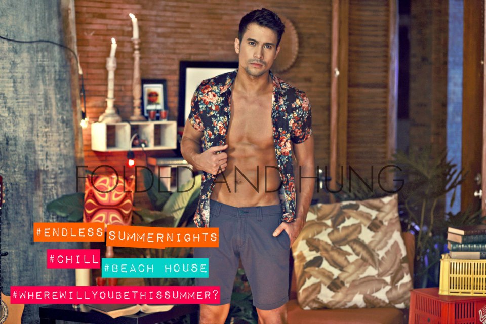 DEMIGODS: Sam Milby | Folded and Hung Summer 2013 collection