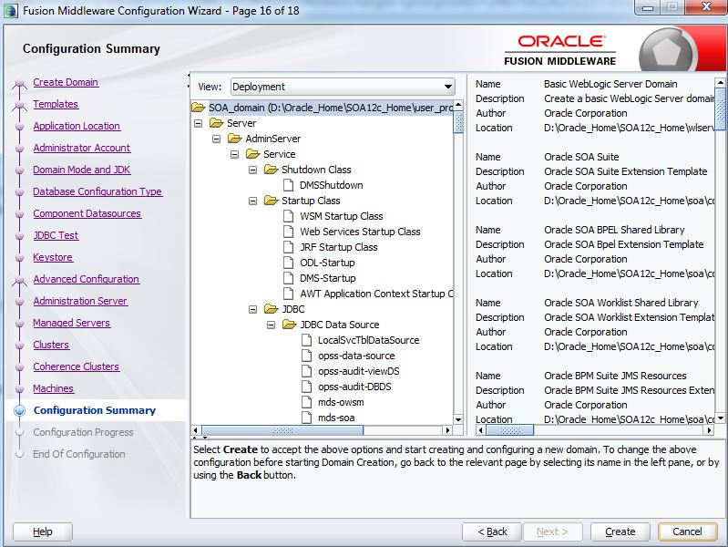 Service Oriented Architecture: Oracle SOA Suite 12c - OSB Domain Configuration part 2
