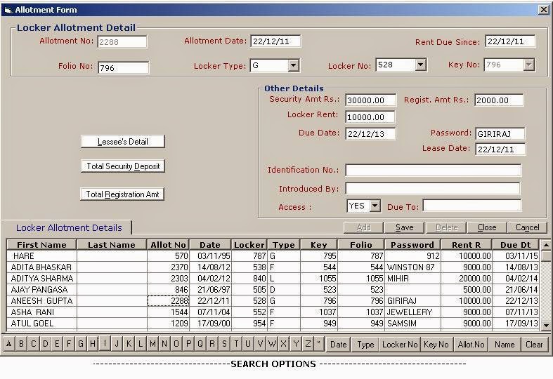 Locker Management Software: Locker Management Software