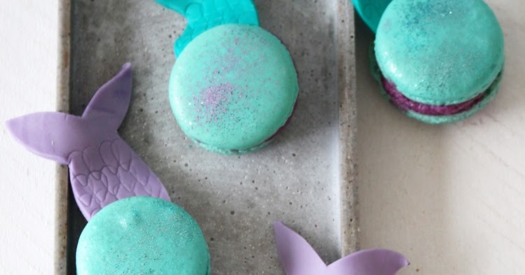 Mermaid Macarons - Biskuitwerkstatt