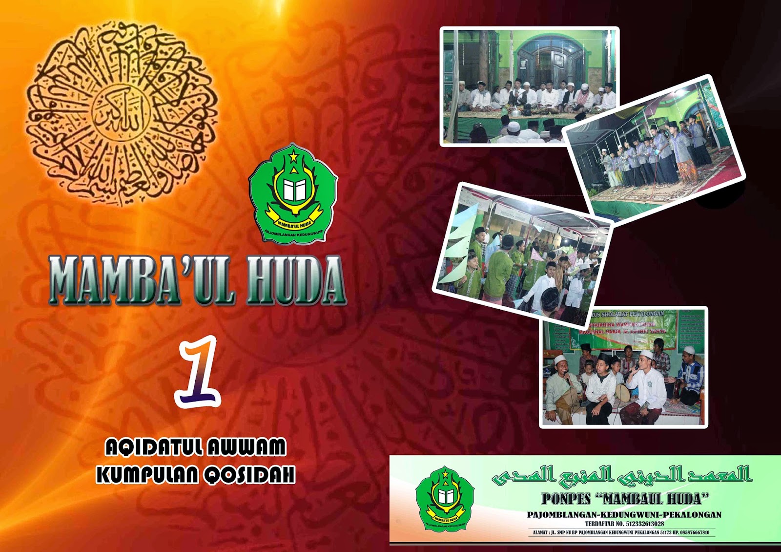 Contoh Design Cover Sampul Kitab ~ Abid Al-Aka