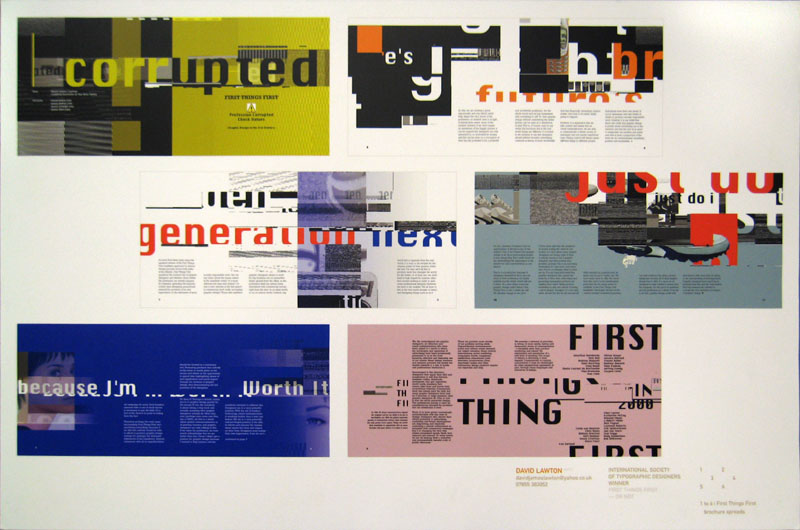 Graphic Design and Illustration: Where Are They Now? (IV) - David Lawton